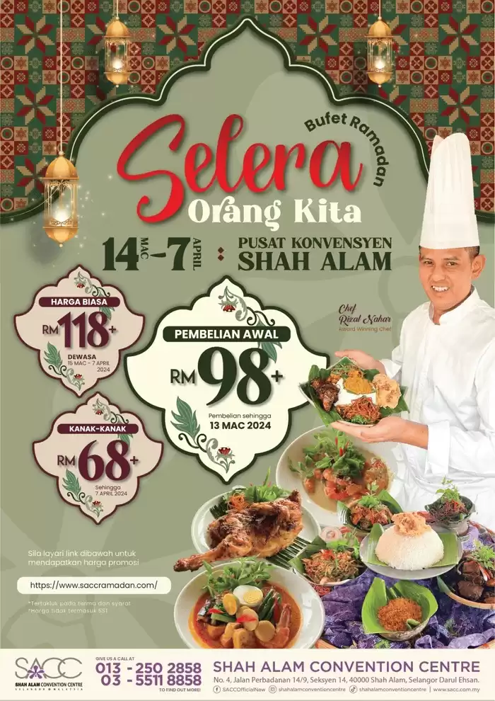 Senarai Buffet Ramadhan Shah Alam 2025 (Promosi Berbuka Puasa)